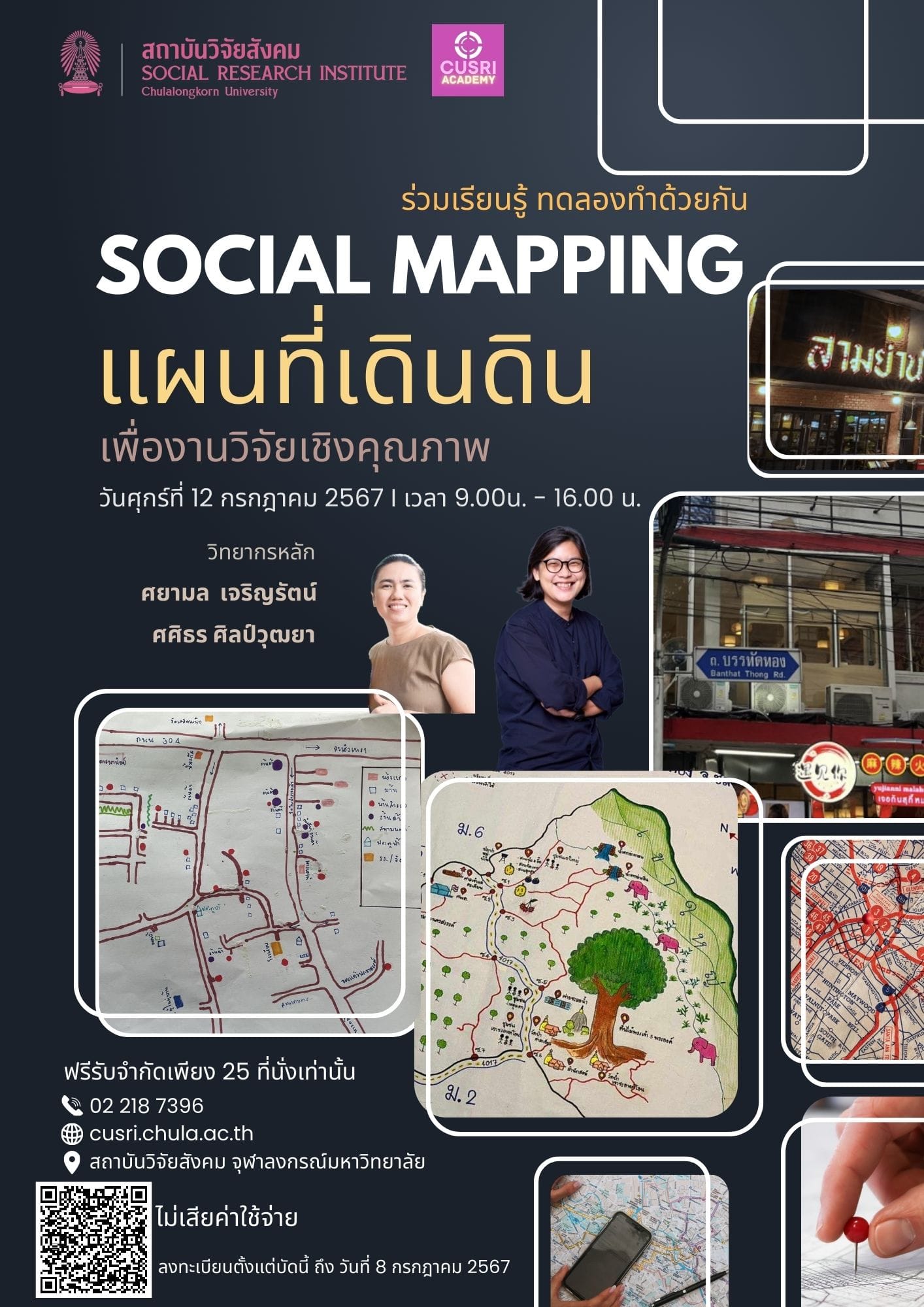 กิจกรรมเรียนรู้ ทำลองทำด้วยกัน SOCIAL MAPPING (แผนที่เดินดินเพื่องาน ...